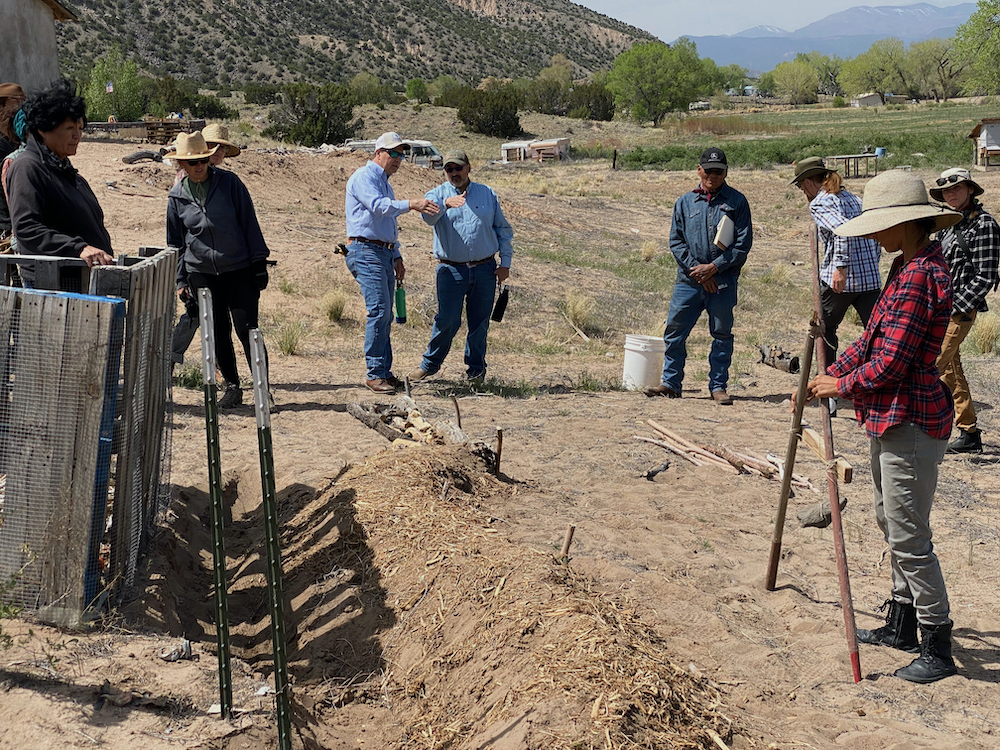 Soil Building with Swales – NM Healthy Soil Working Group
